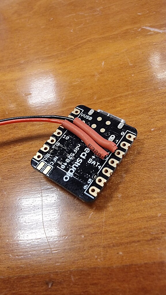 How do I get an info about battery percentage that powering up the ...