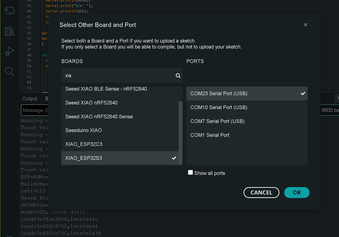 Error flashing esp32s3 - XIAO - Seeed Studio Forum
