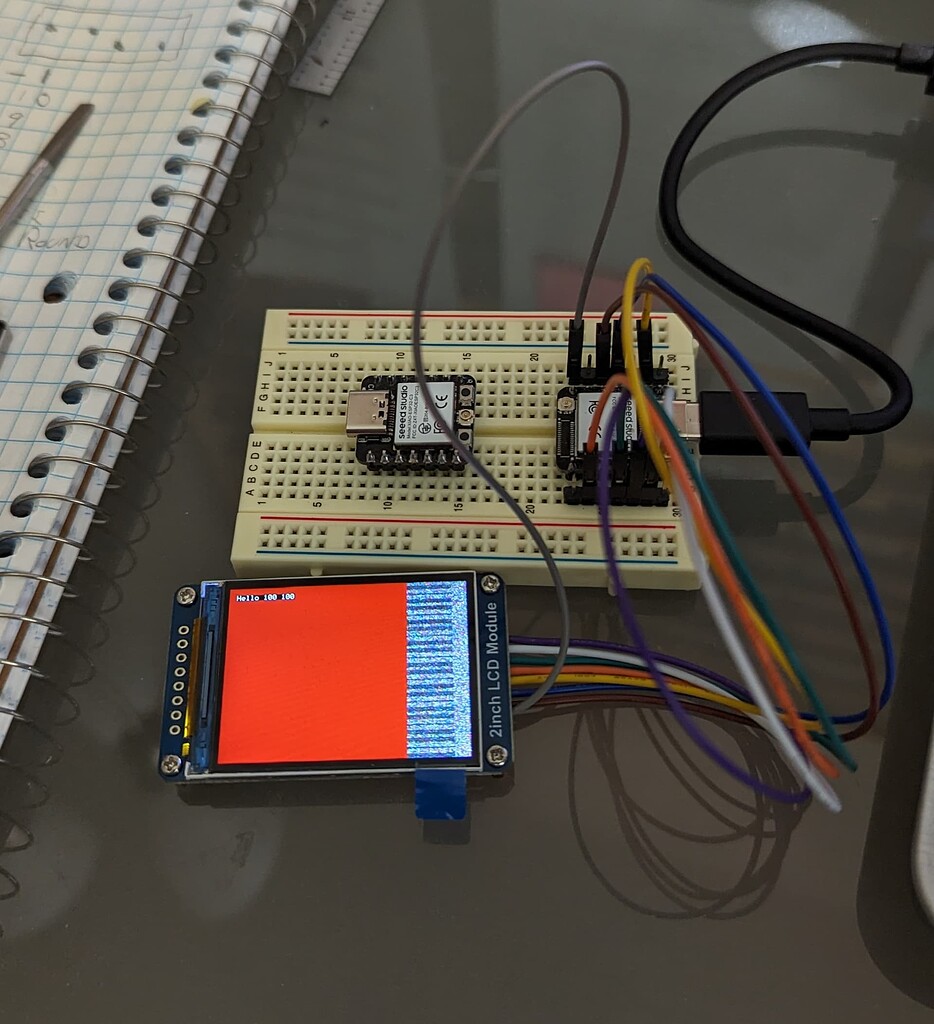 More problems with XIAO esp32s3 and Waveshare 2inch LCD Module (ST779) - XIAO - Seeed Studio Forum