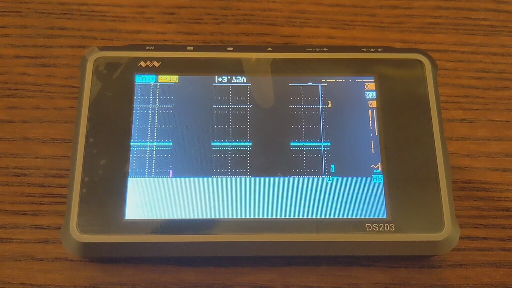 Corrupted display on DSO203 - DSO Quad - Seeed Studio Forum