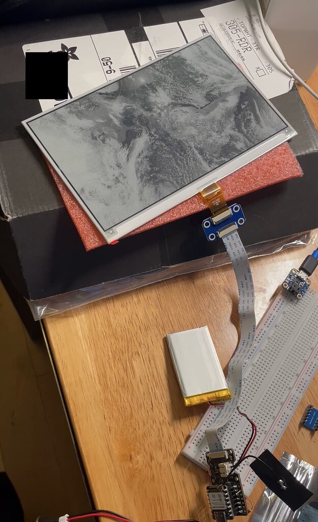 Issue with e-ink display contrast fading after refresh - GxEPD2 ...
