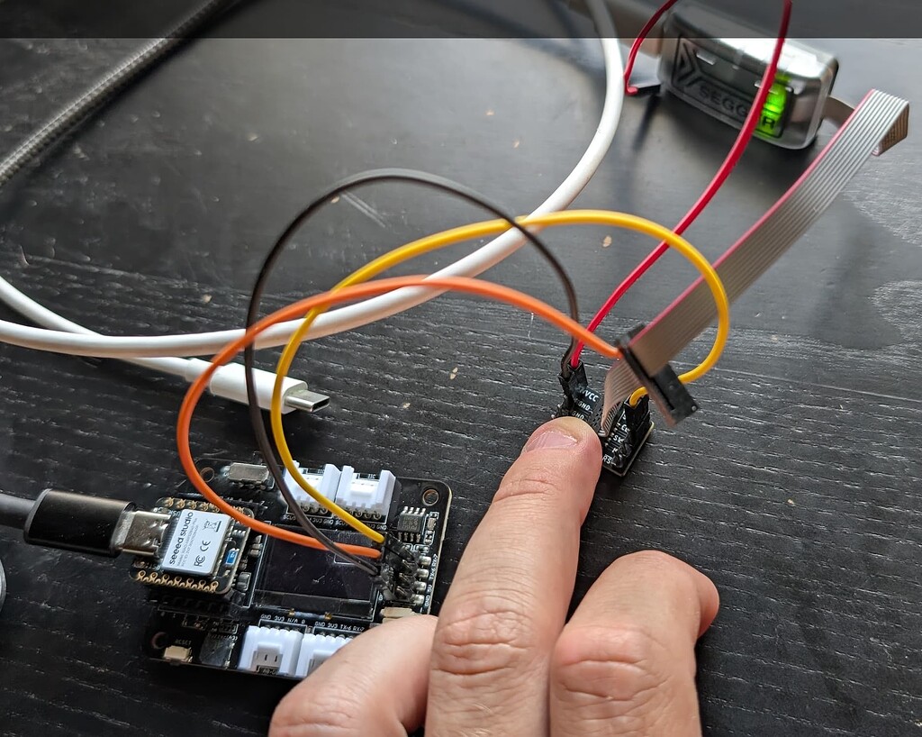 Can't connect to XIAO nrf52840 SWD interface - XIAO - Seeed Studio Forum