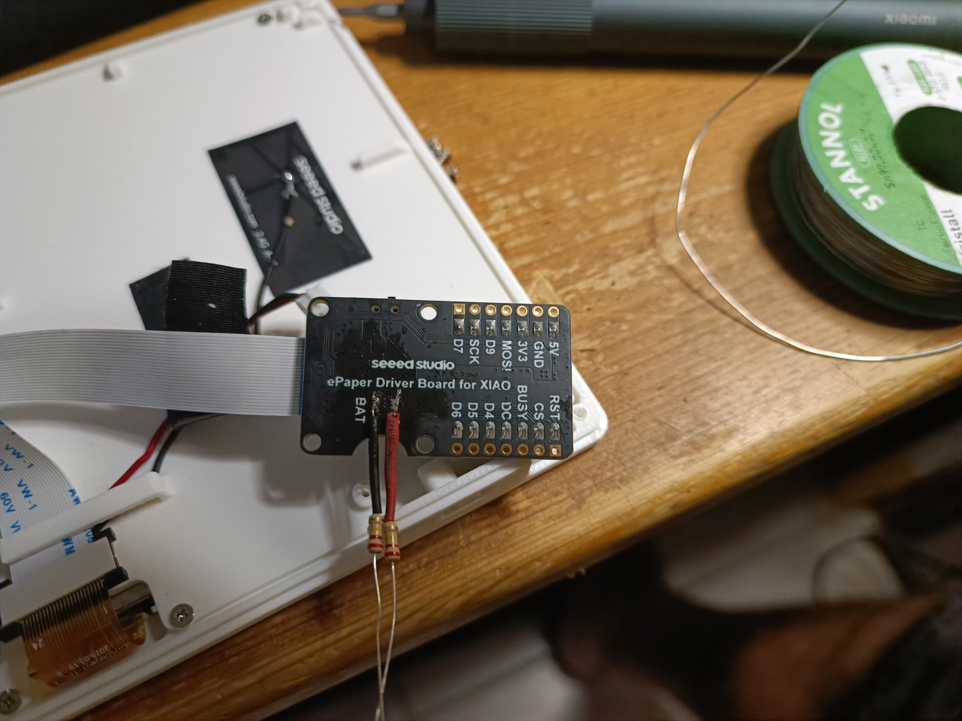 Seeed Studio XIAO 7.5" ePaper Panel - Battery Status? - XIAO - Seeed ...